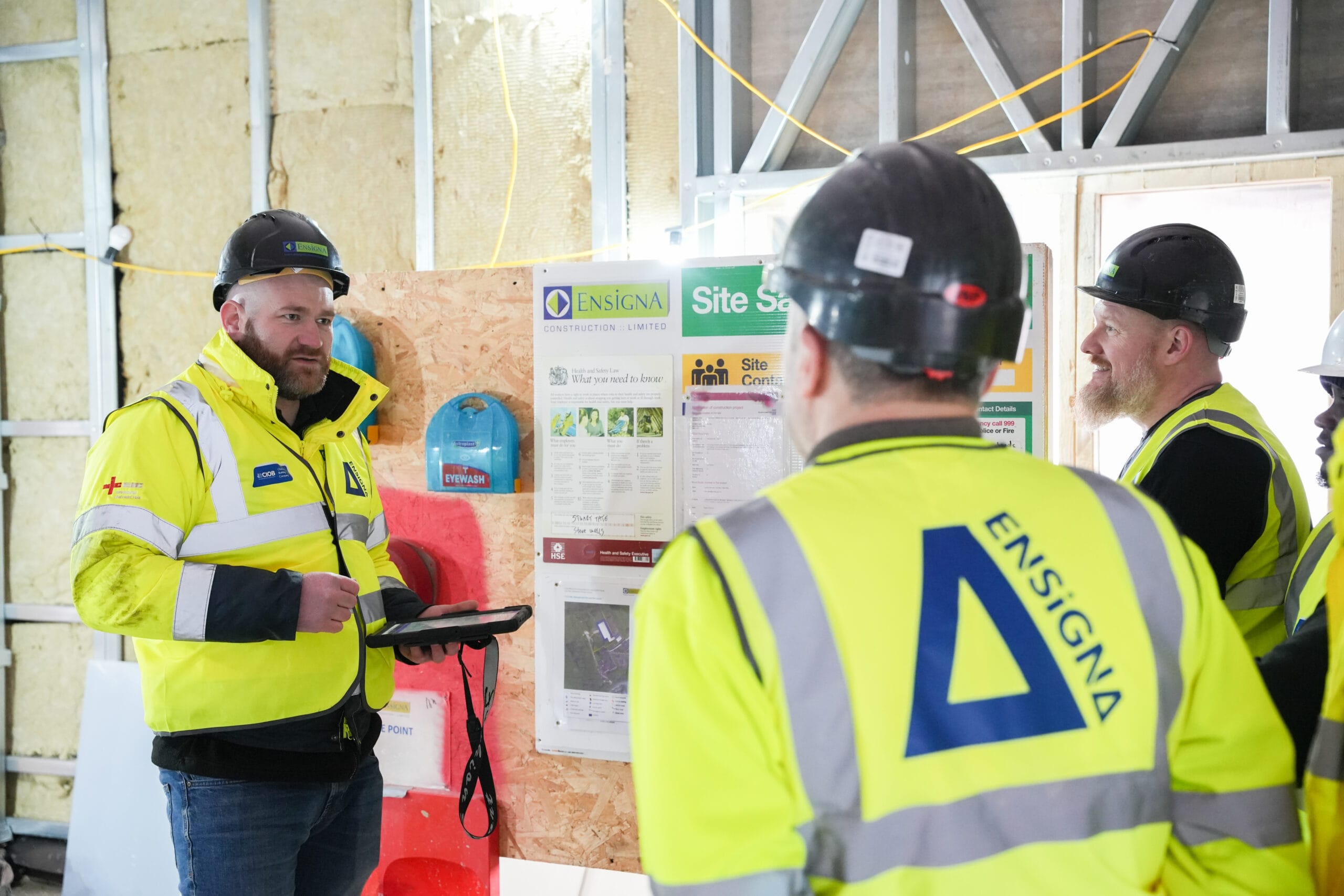 Safety Health Environment and Quality - Ensigna Construction